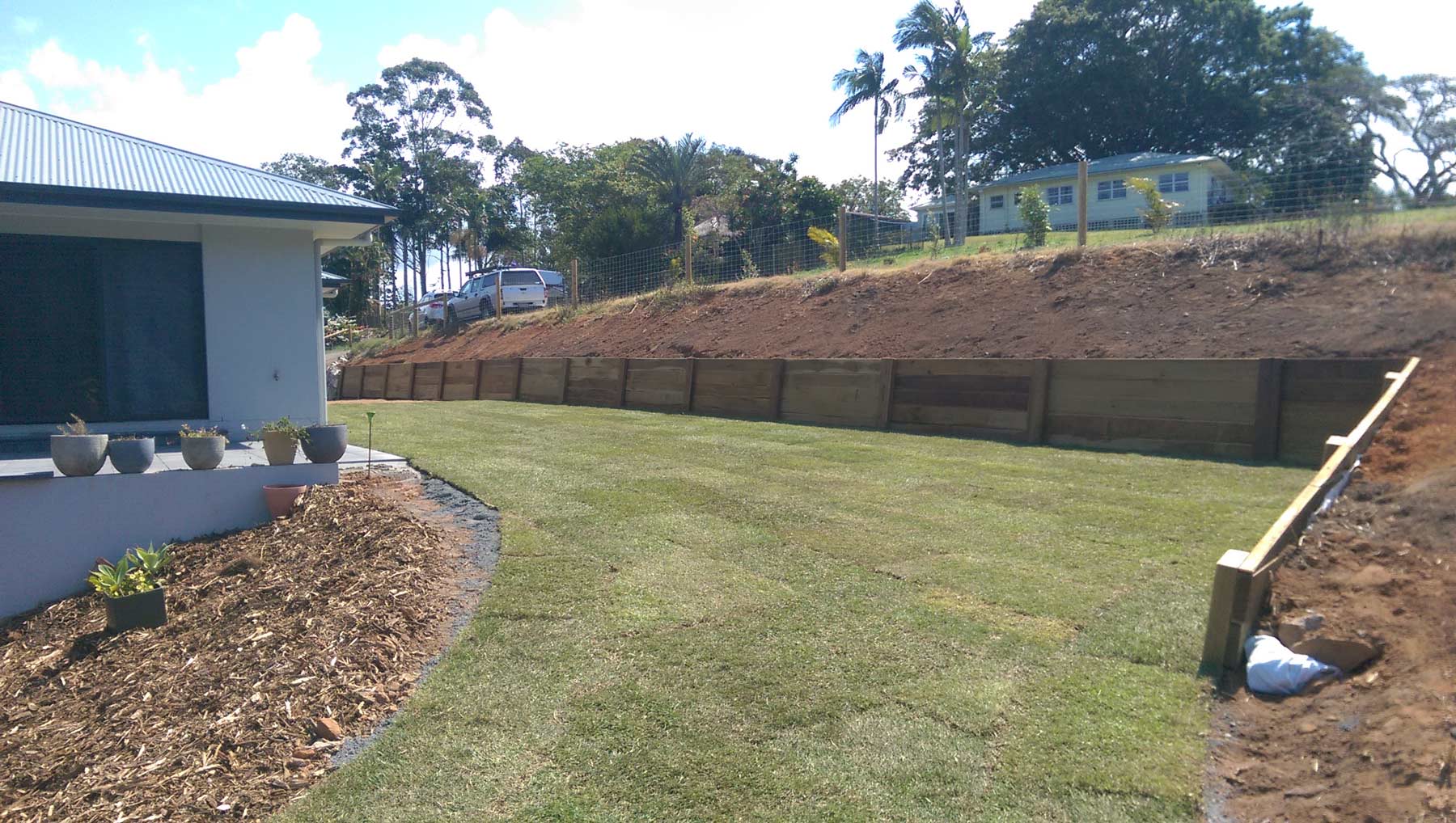 Timber Retaining – Forrest Landscaping