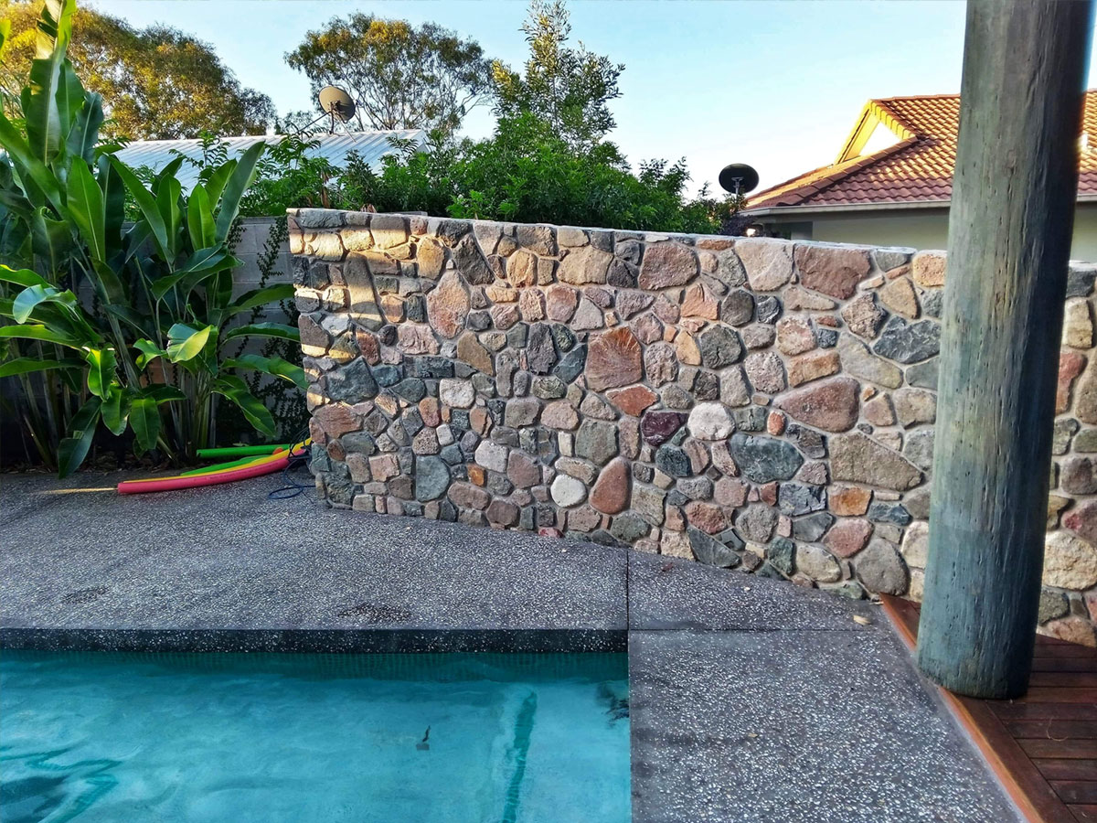 Stone Feature Walls & Veneer – Forrest Landscaping